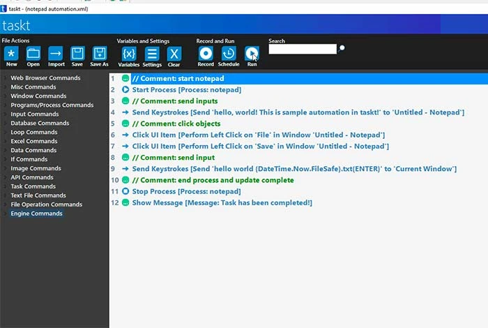 2023년 상위 7개 오픈 소스 RPA 도구 예시 - FeaSeo